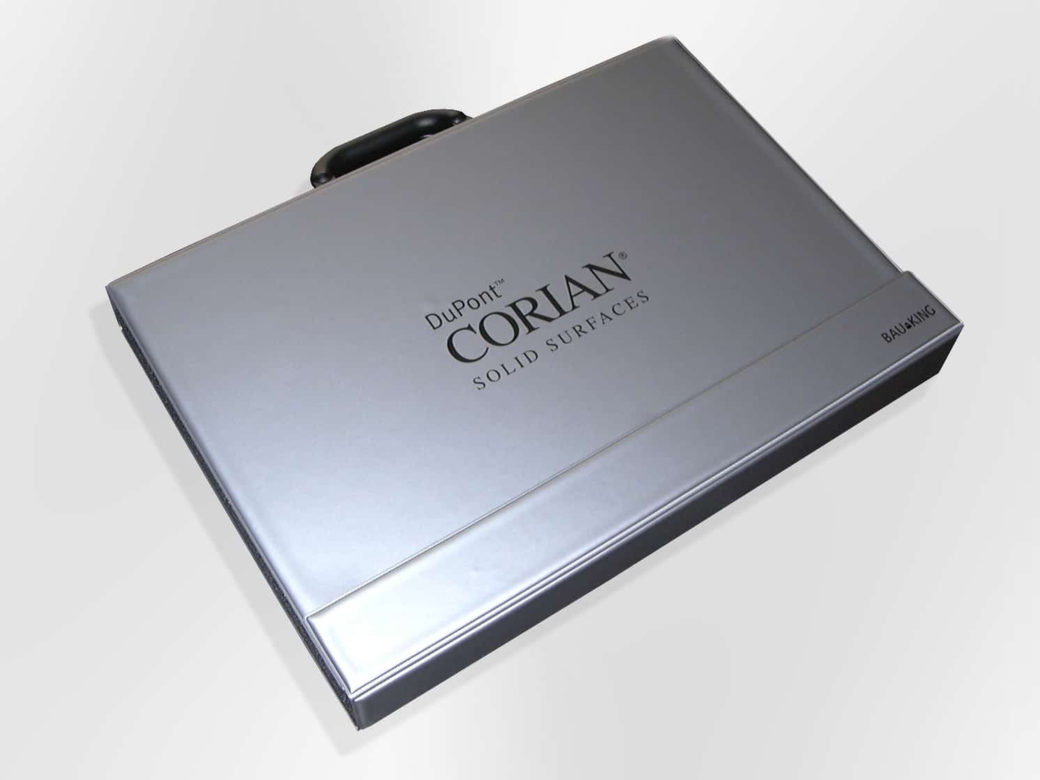 Maleta de presentación de muestras de PVC soldado y espuma - Design Duval