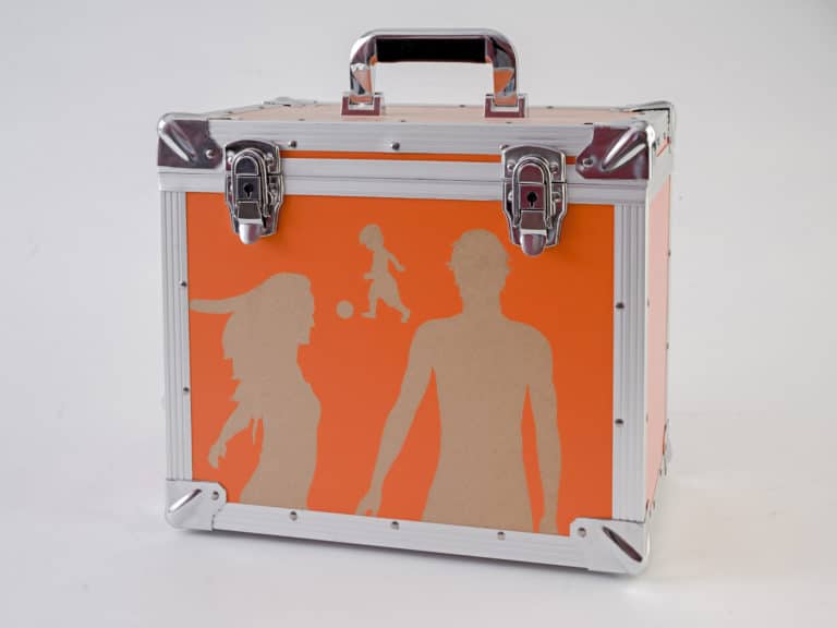 Valise de présentation commerciale en aluminium sur-mesure - Design Duval