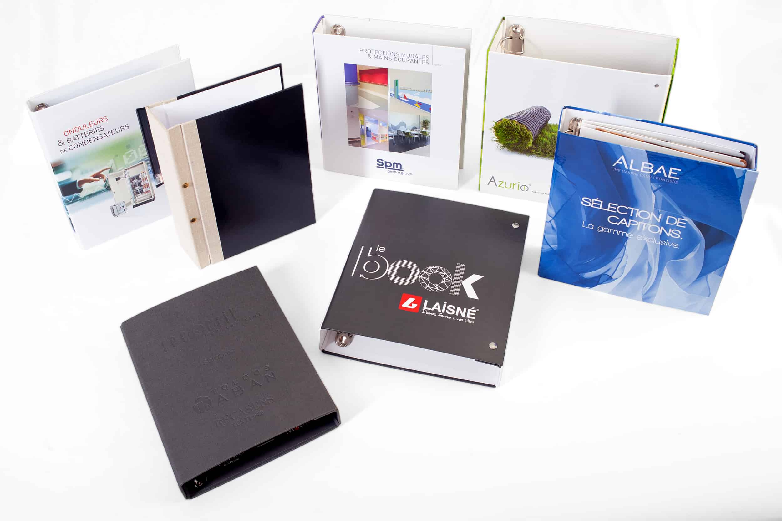 The making of a customized folder: stages and options - Design Duval