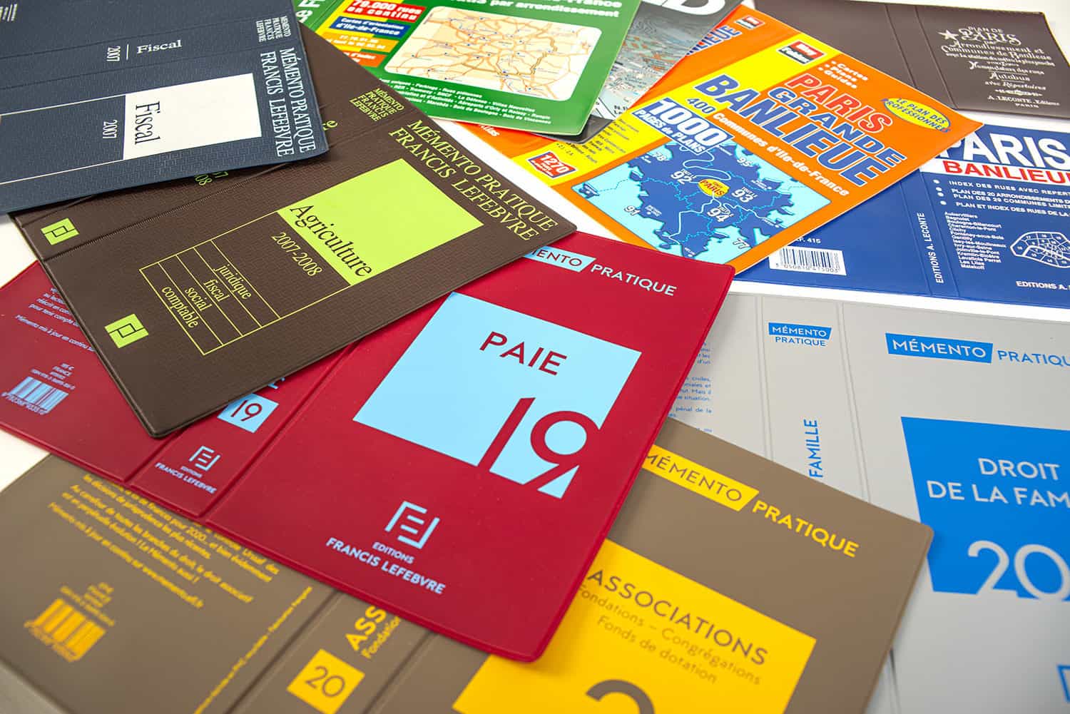 Cubiertas y tapas para libros de PVC y PP hechas a medida