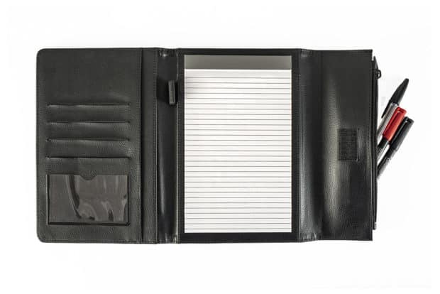 Custom-made conference folders, meeting pads, organizers - Design Duval