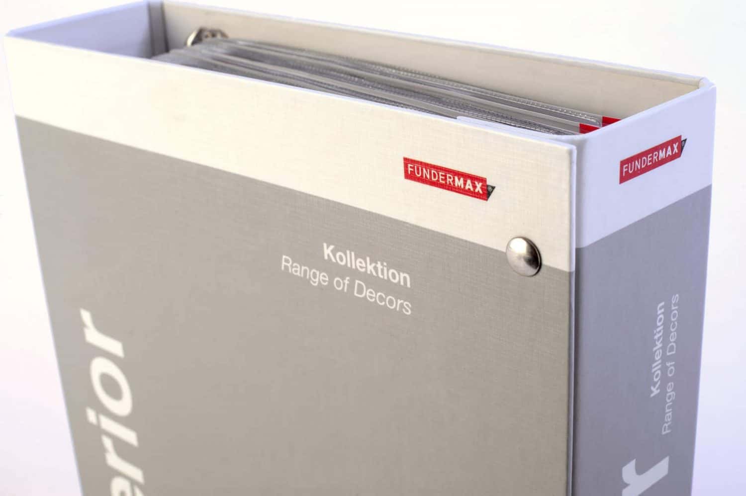 Classeur de présentation d'échantillons sur-mesure avec intercalaires ...